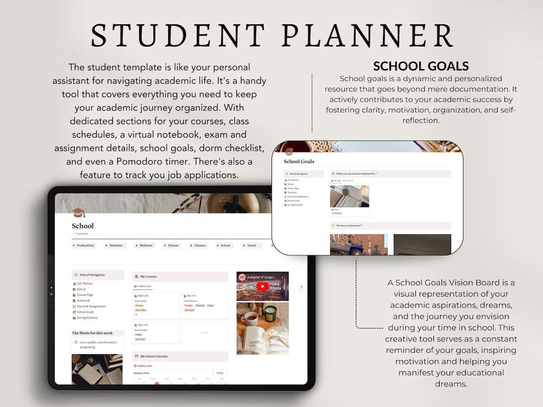 Ultimate All-In-One Planner Notion - Better Organized